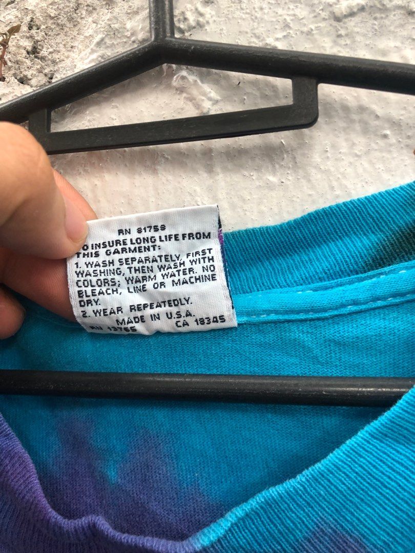 Vintage Liguid blue 1990 great full dead skeleton, Men's Fashion, Tops ...