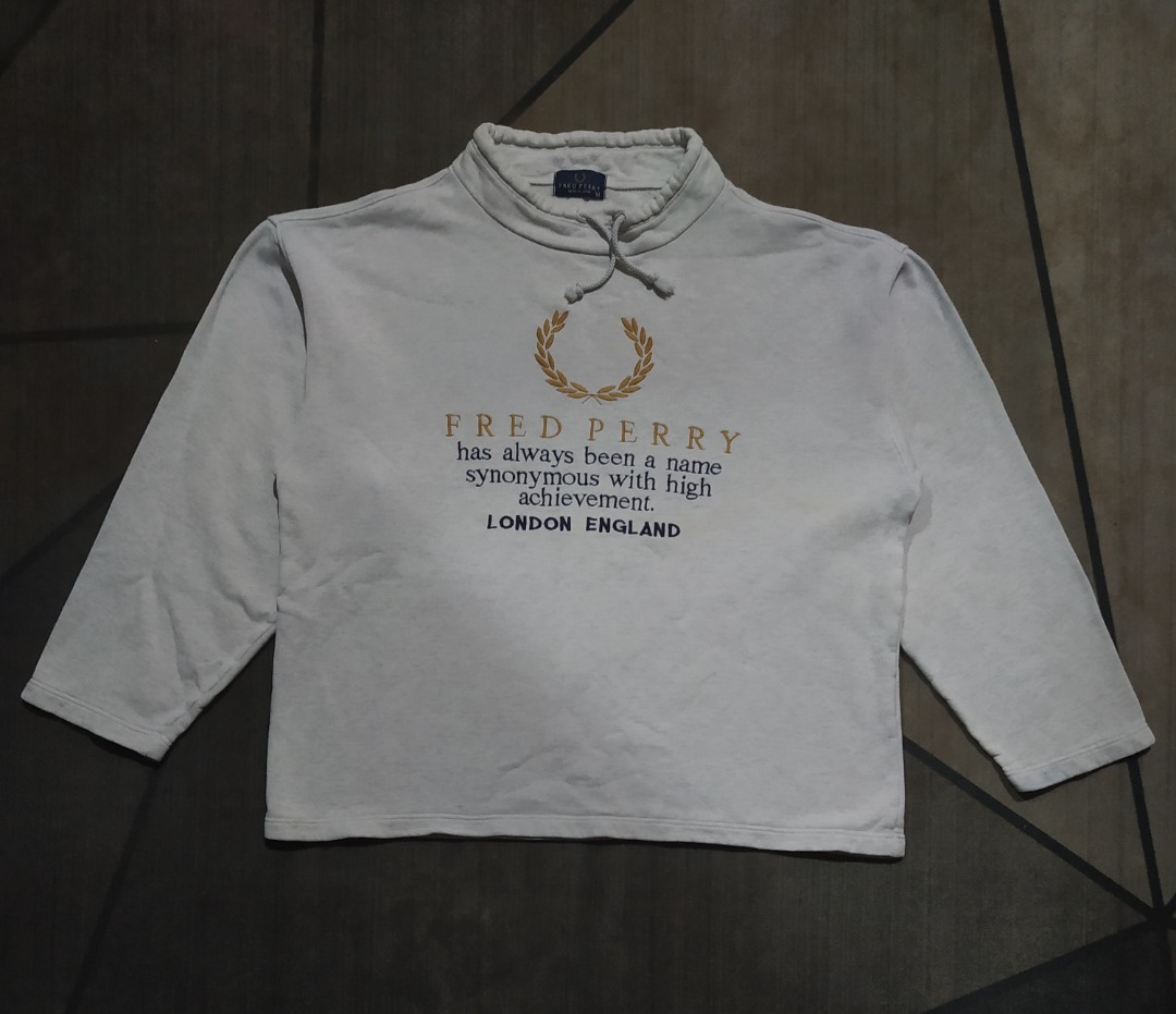 Vintage Sweatshirt Fred Perry, Men's Fashion, Tops & Sets, Hoodies on ...