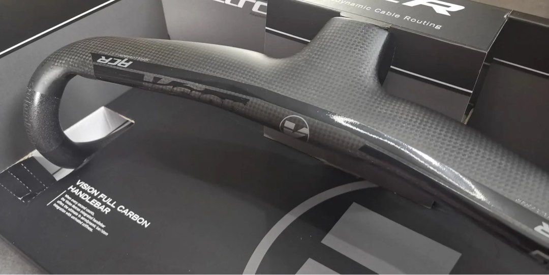 VISION Metron 5D ACR 3K carbon integrated handlebar, Sports Equipment ...