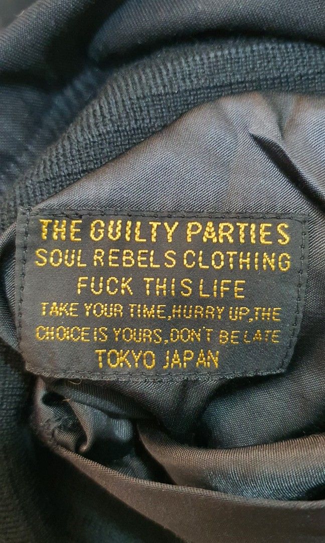 Wacko Maria Guilty Parties Reversible Jacket, Men's Fashion, Coats ...