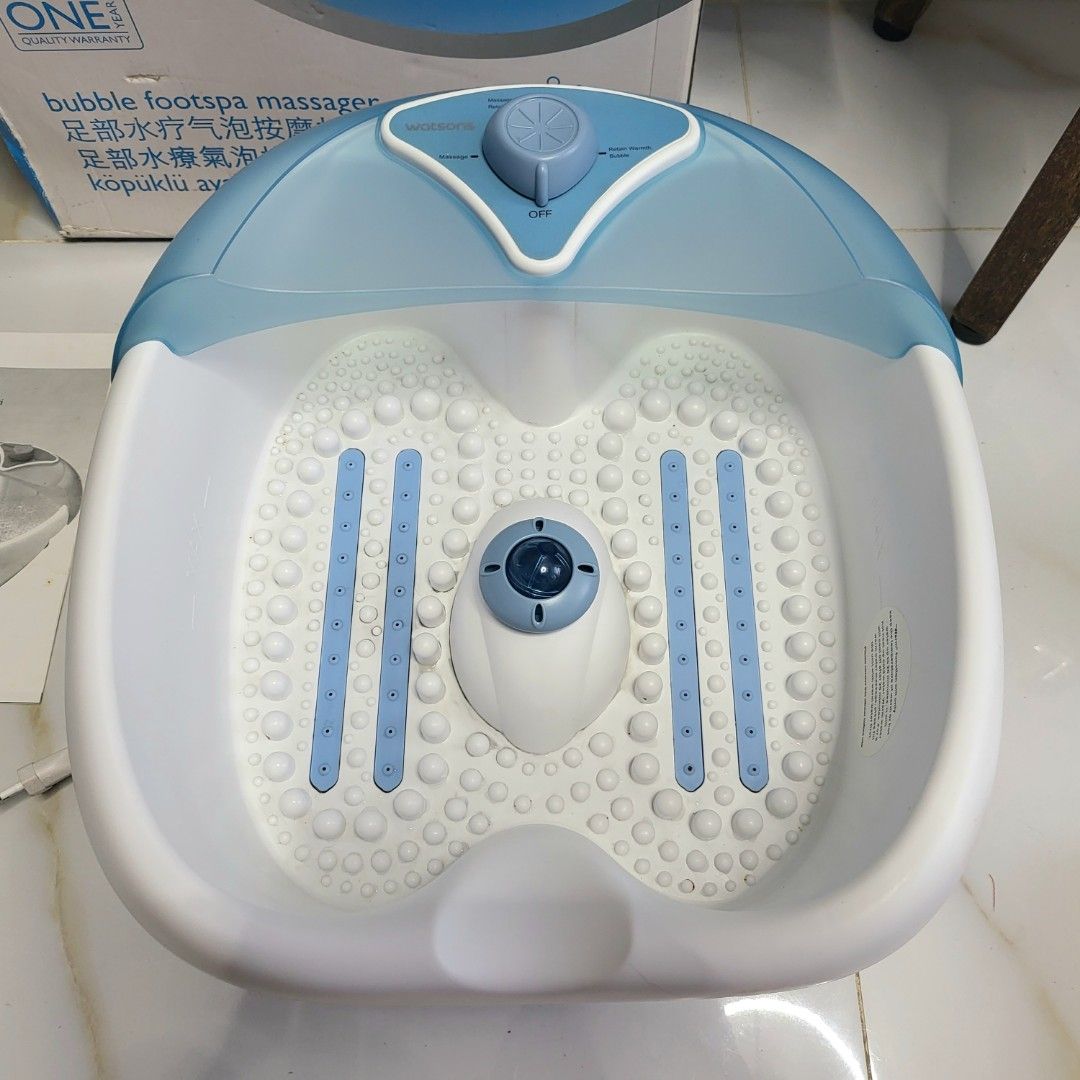 Watson bubble footspa massage. Relax warm water foot massager, Beauty ...