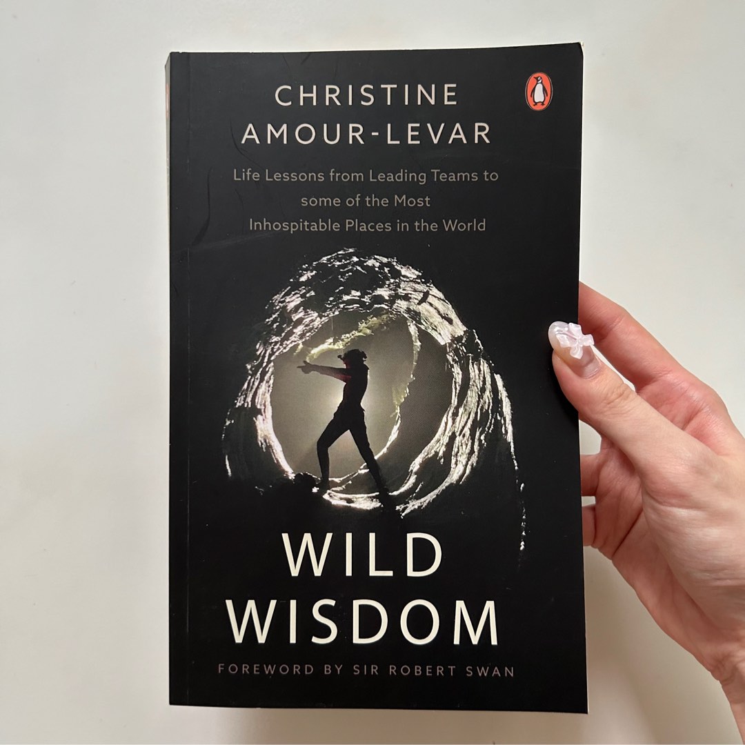 (signed copy) Wild Wisdom by Christine Amour-Levar, Hobbies & Toys ...