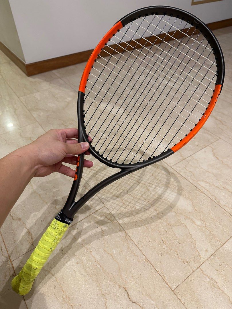 Wilson Tennis Racket Burn 100 v2.0, Sports Equipment, Sports & Games ...