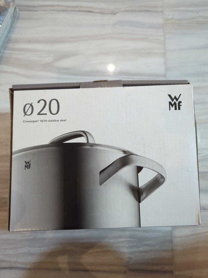 WMF stainless steel pot, Furniture & Home Living, Kitchenware ...