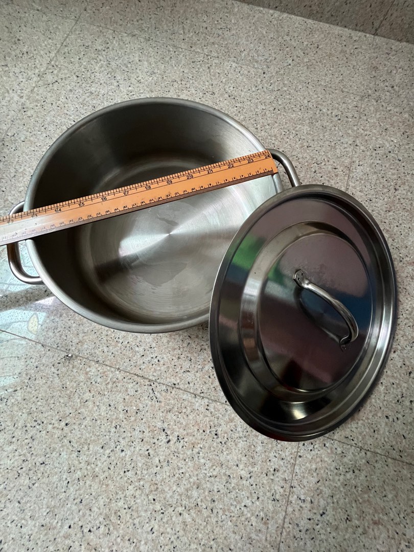 Zebra Stainless Steel Pot, Furniture & Home Living, Kitchenware ...