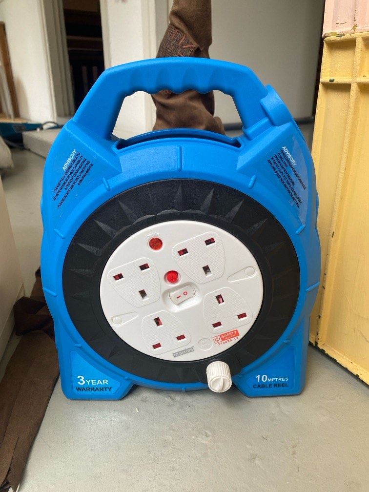 10meters cable reel, TV & Home Appliances, Electrical, Adaptors ...