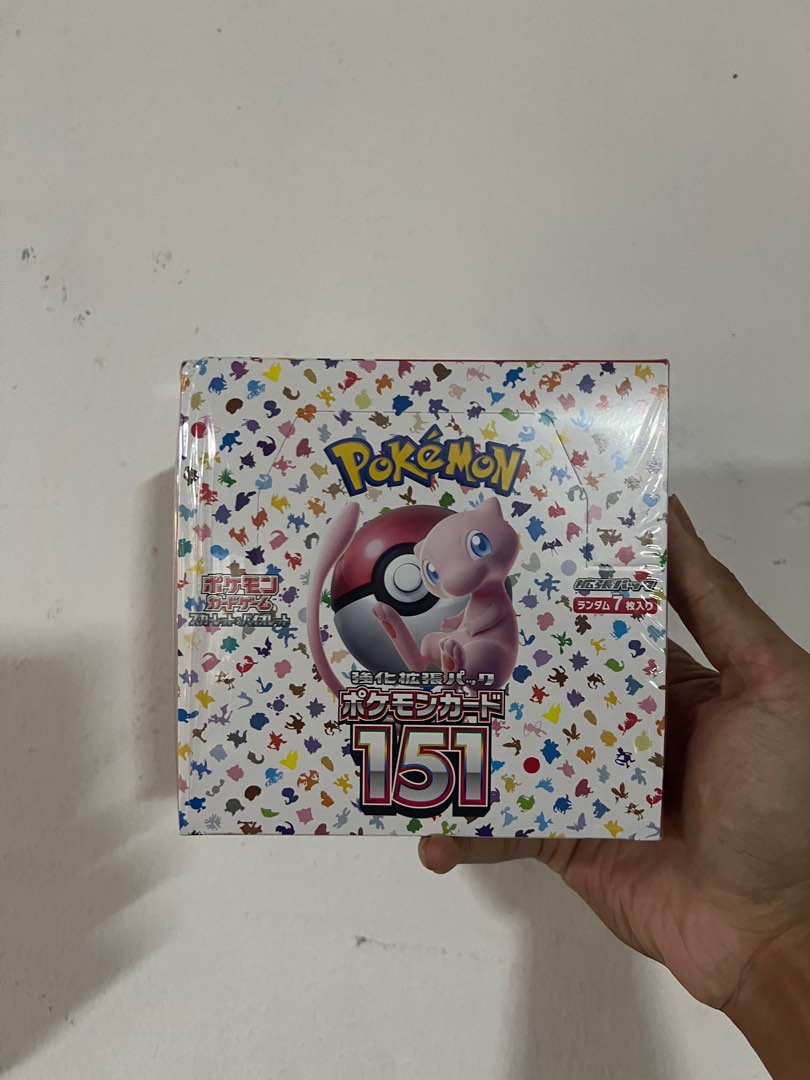 151 Japanese box, Hobbies & Toys, Toys & Games on Carousell