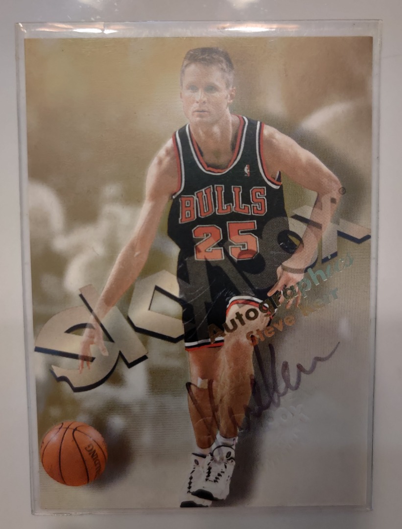 1997-98 Skybox Steve Kerr Autograph, Hobbies & Toys, Memorabilia ...