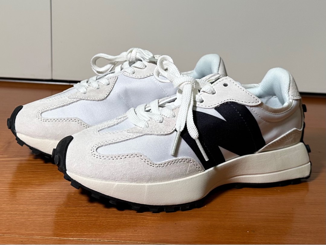 《現貨37.5》全新 New Balance 327 NB 海鹽/黑 WS327FE 男 女 中性 運動鞋, 她的時尚, 鞋類, 運動鞋、球鞋 ...