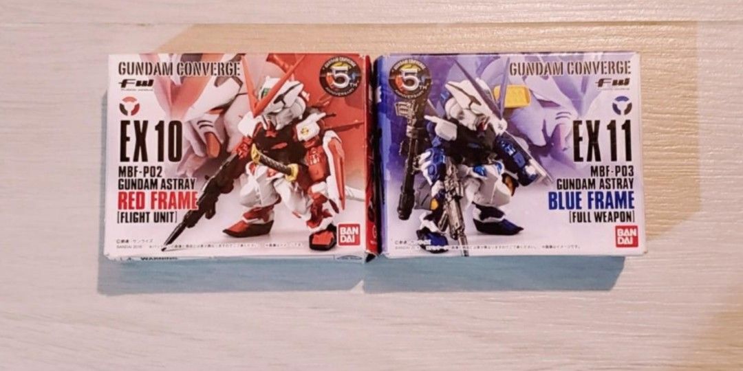 3款 Fw Gundam Converge 紅迷 藍迷 金迷 迷惘 異端 高達 ex10 ex11 242 Astray ex 10 ex 11 食玩 盒玩, 興趣及遊戲, 玩具 & 遊戲類 ...