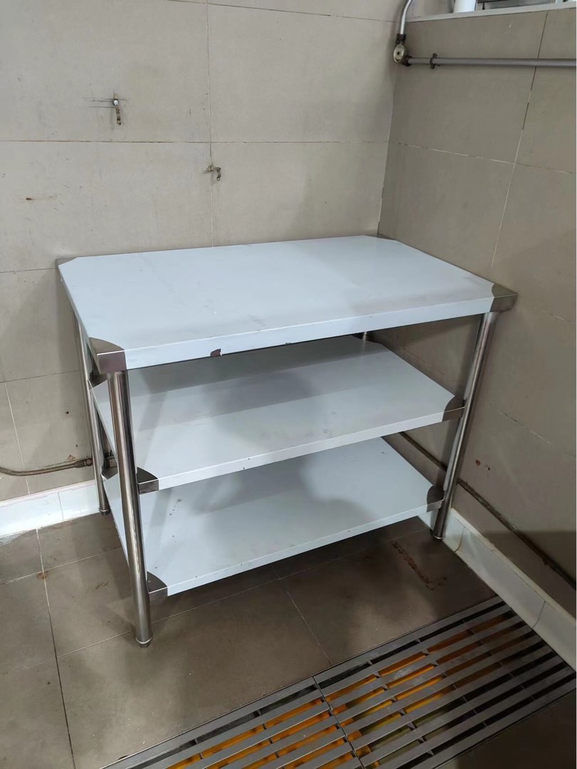 3 layer table#304 Stainless Steel, TV & Home Appliances, Kitchen ...