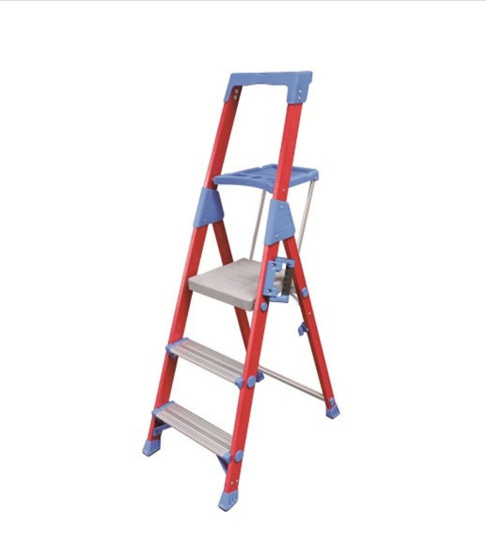 6 Step Fibre glass Platform Ladder, Furniture & Home Living, Home ...