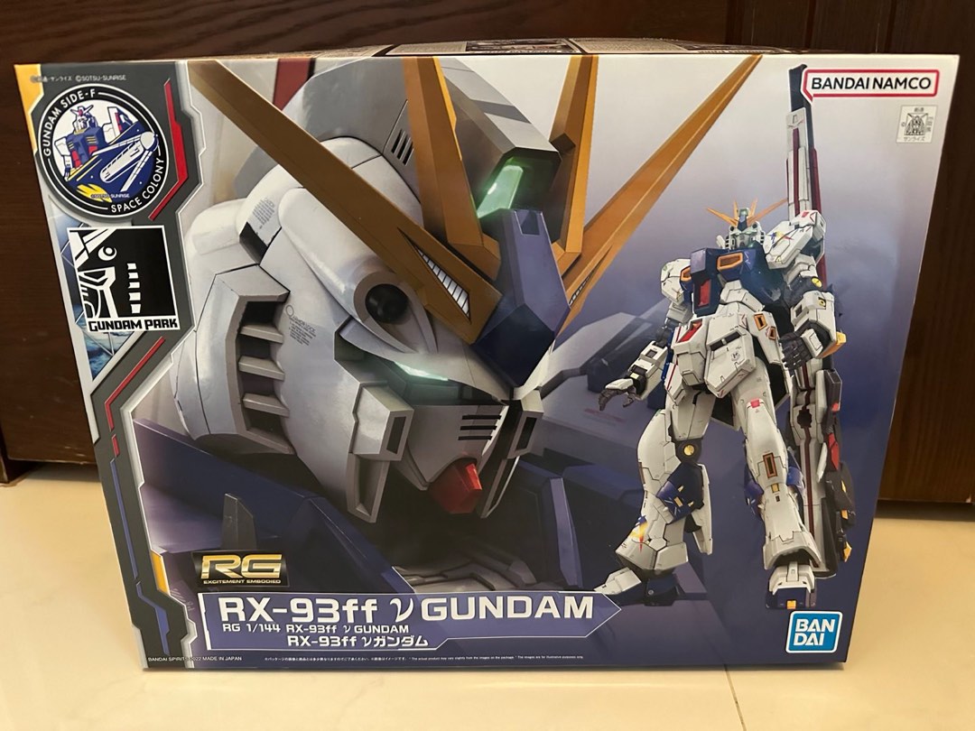 [現貨]全新日版 高達 RX-93ff V Gundam NU SD 機動戰士 福岡限定版 RG 1/144 #模型 #ガンダム, 興趣及遊戲, 玩具 & 遊戲類 - Carousell