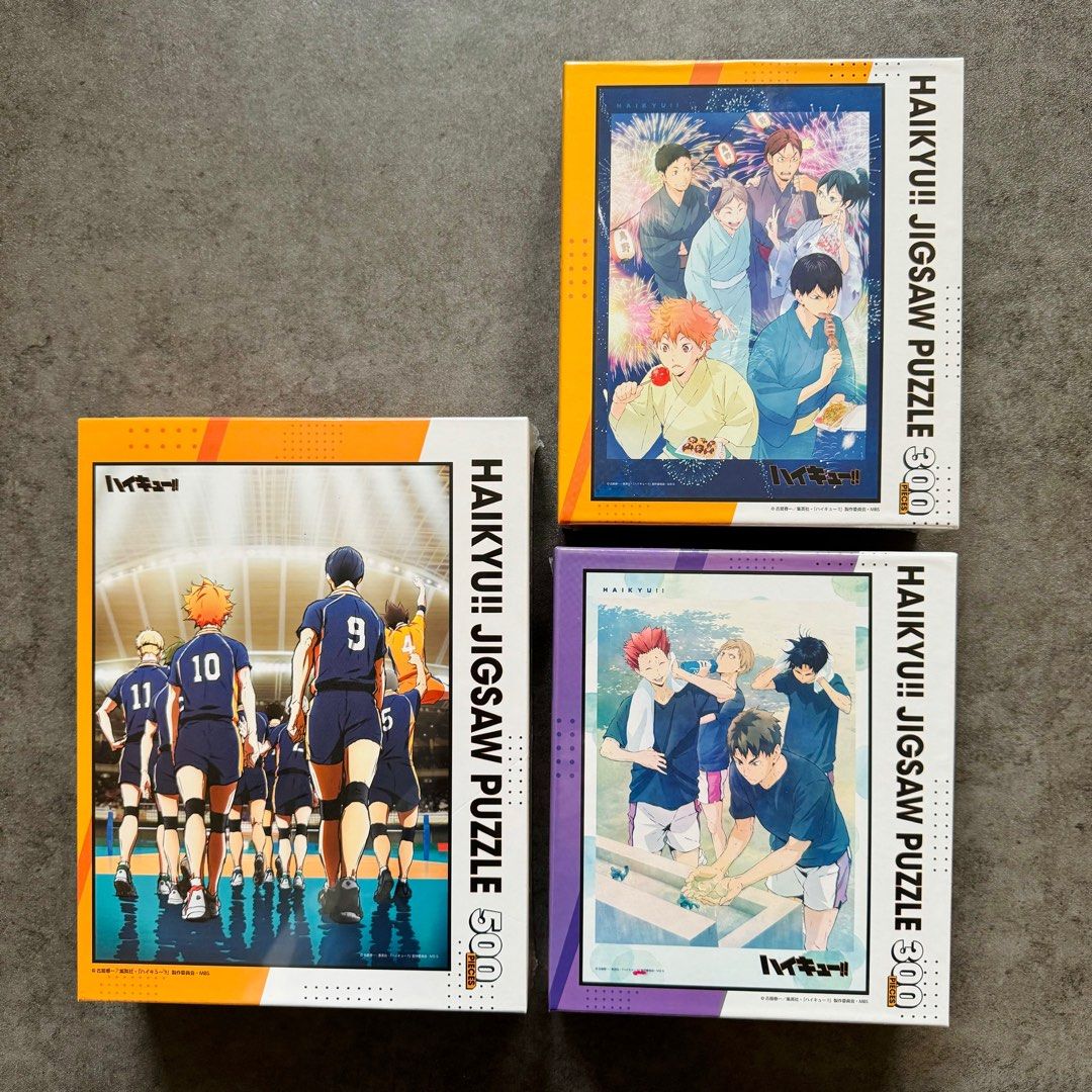全新日版 Ensky 日本砌圖 拼圖 最新2023年 排球少年 Haikyu 300塊 1000塊 950塊 日向翔陽 影山飛雄 日本漫畫動漫 ...