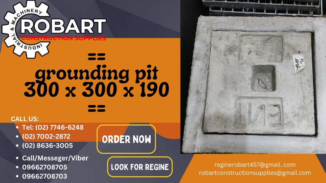 == grounding pit 300 x 300 x 190 ==, Commercial & Industrial ...