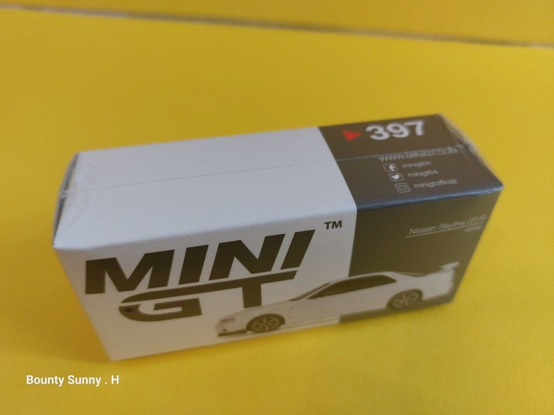 (請先留意描述和優惠) mini gt 1:64 no 397 Nissan Skyline GT-R White ., 興趣及遊戲, 玩具 ...
