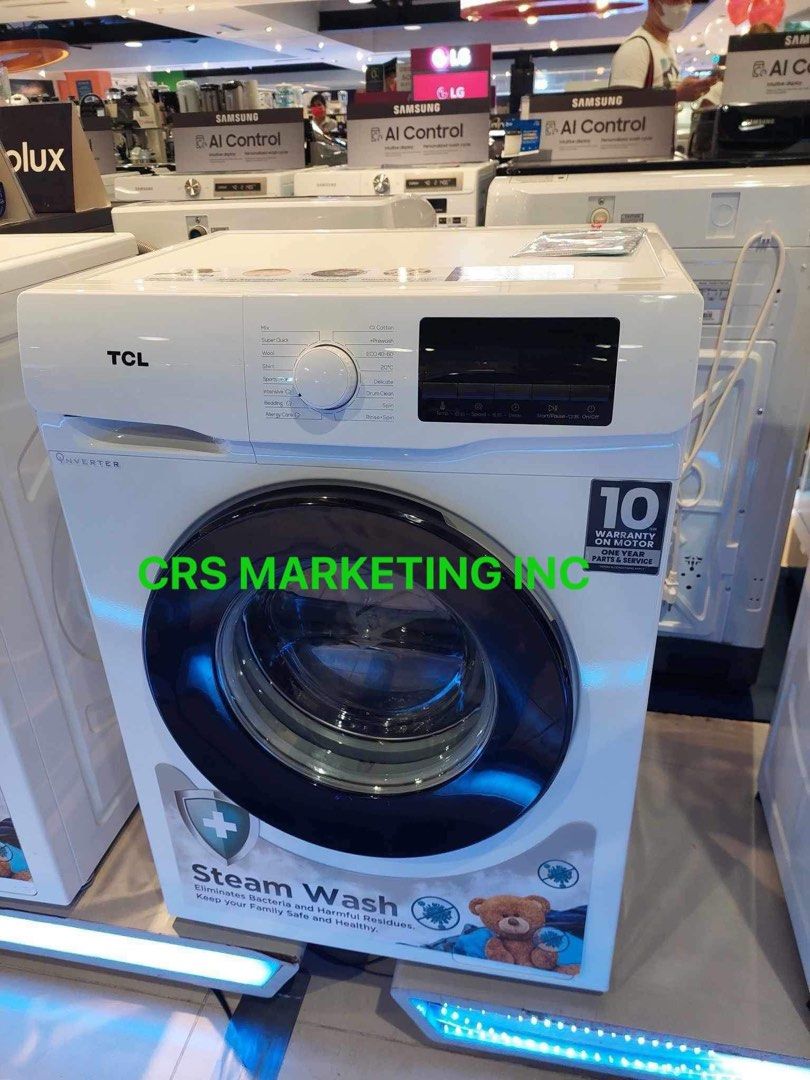💯 TCL FRONTLOAD FULLY AUTOMATIC WASHING MACHINE INVERTER BRANDNEW AND ...
