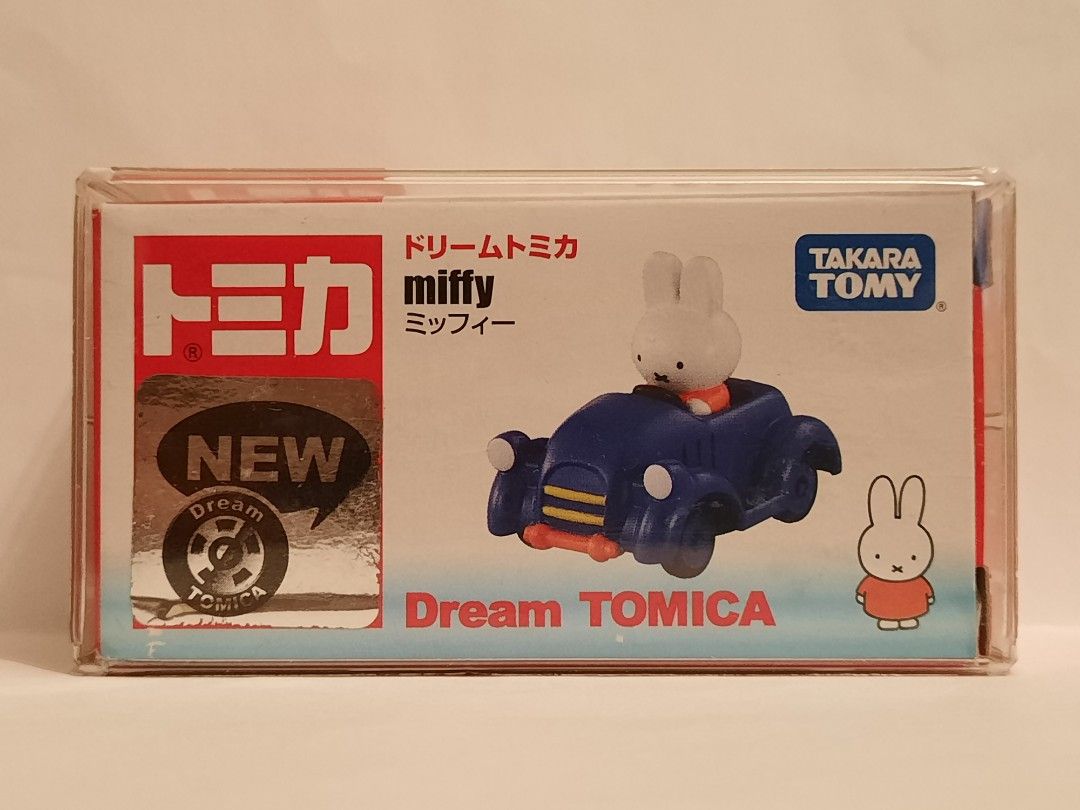 罕有 Tomica miffy Dream Tomica Takara Tomy 卡通 米飛 白兔 日版 有蛋紙 車仔, 興趣及遊戲, 玩具 & 遊戲類 - Carousell
