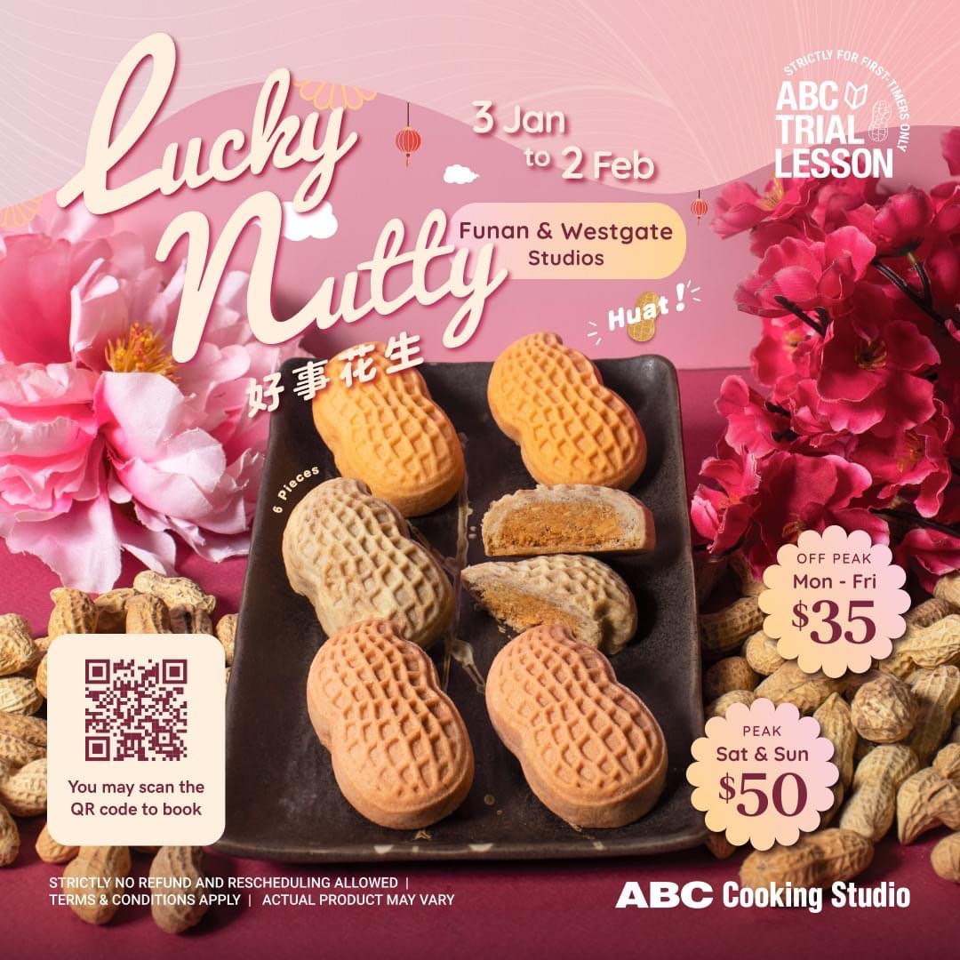 ABC Studio Baking Trial Lesson, Food & Drinks, Homemade Bakes on Carousell