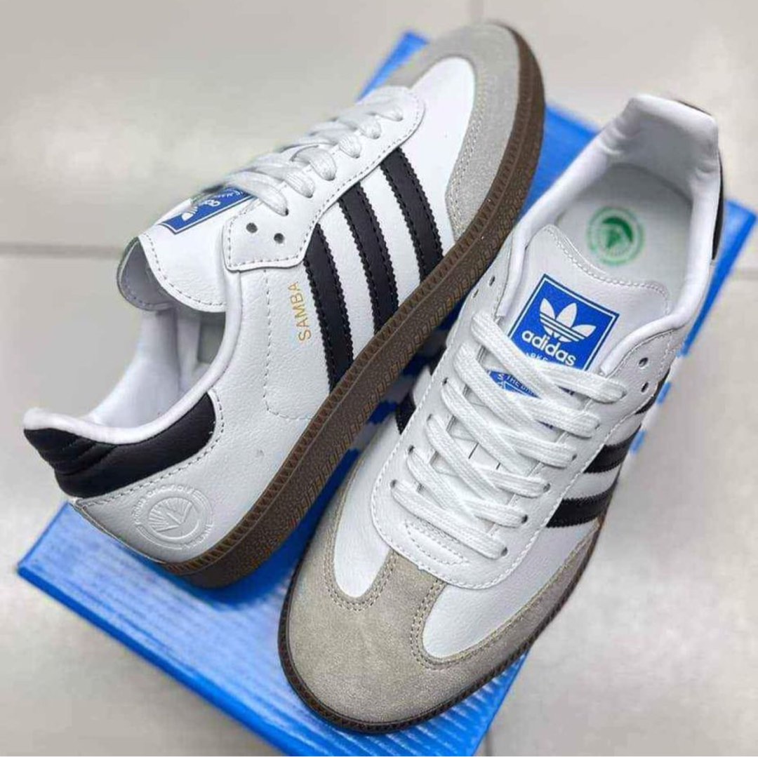 Adidas Samba OG White, Men's Fashion, Footwear, Sneakers on Carousell