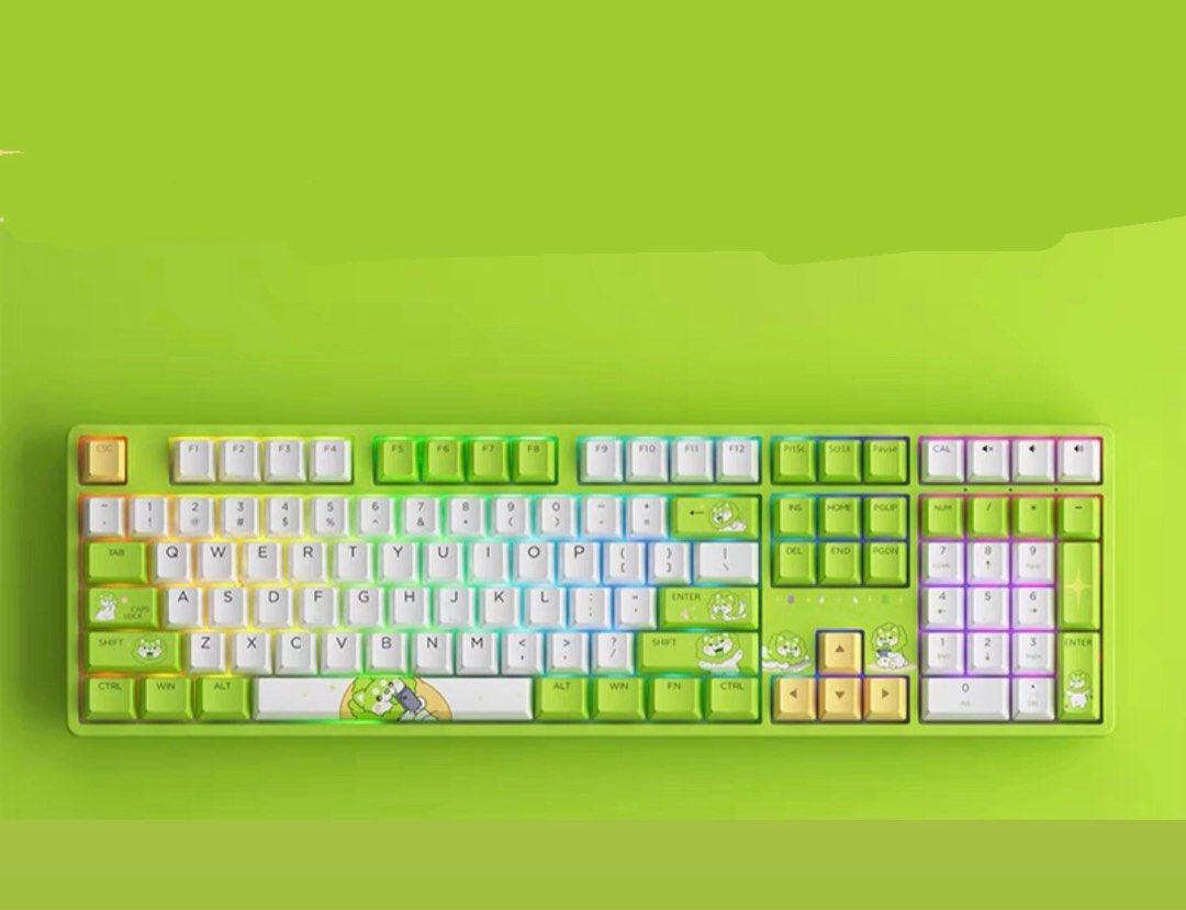 AKKO DODOWO VEGETABLE KEYBOARD LAPTOP / COMPUTER Type C wire / SPEAKER ...