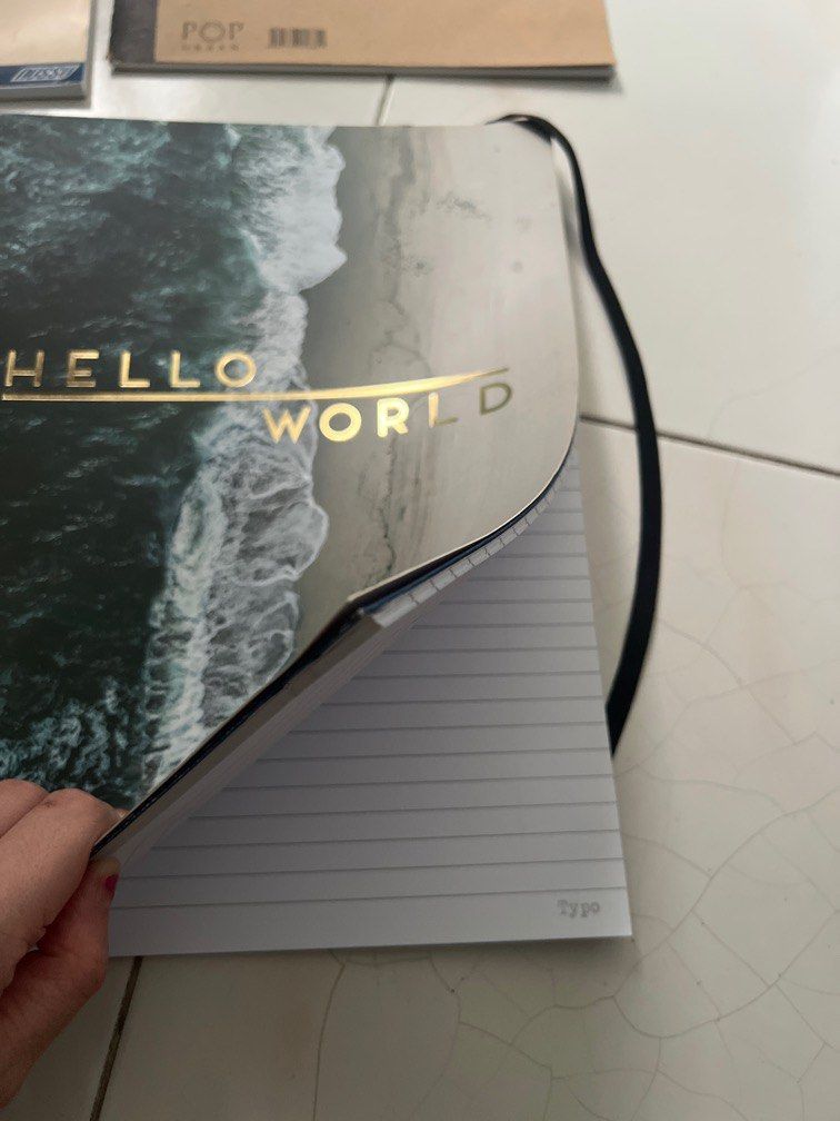 [ALL FOR $4] Typo Notebook and Foolscap Paper, Hobbies & Toys ...