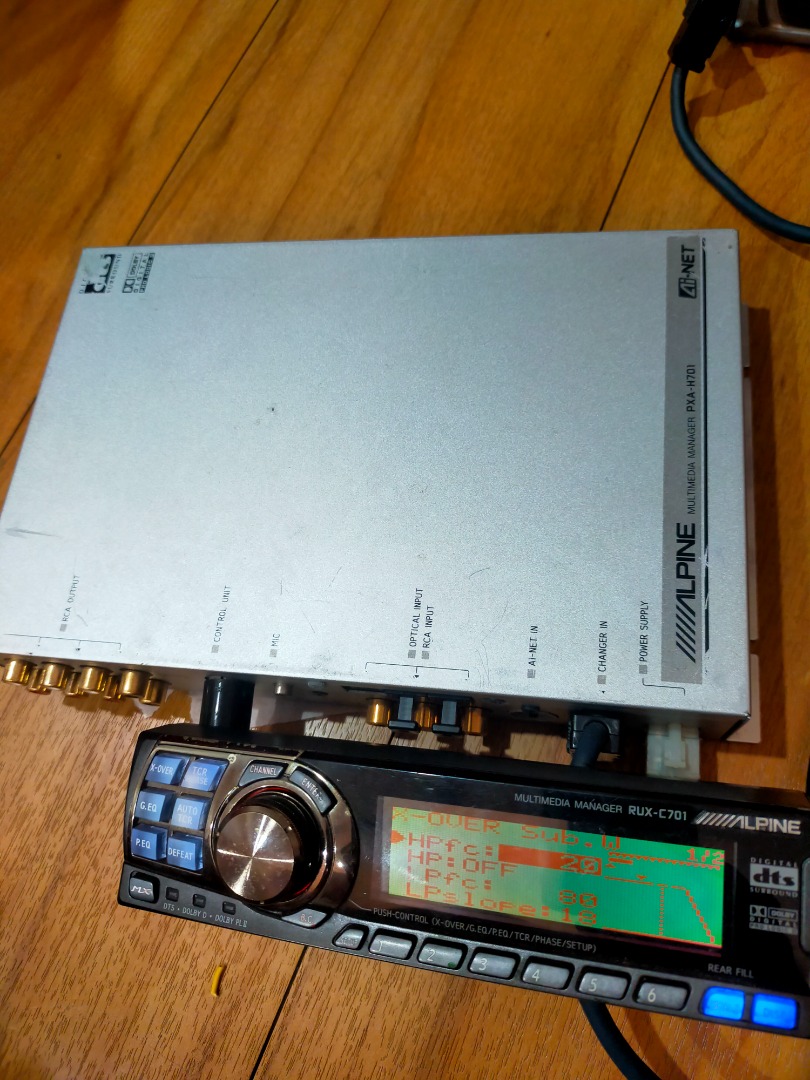 Alpine 701 processor, Car Accessories, Accessories on Carousell