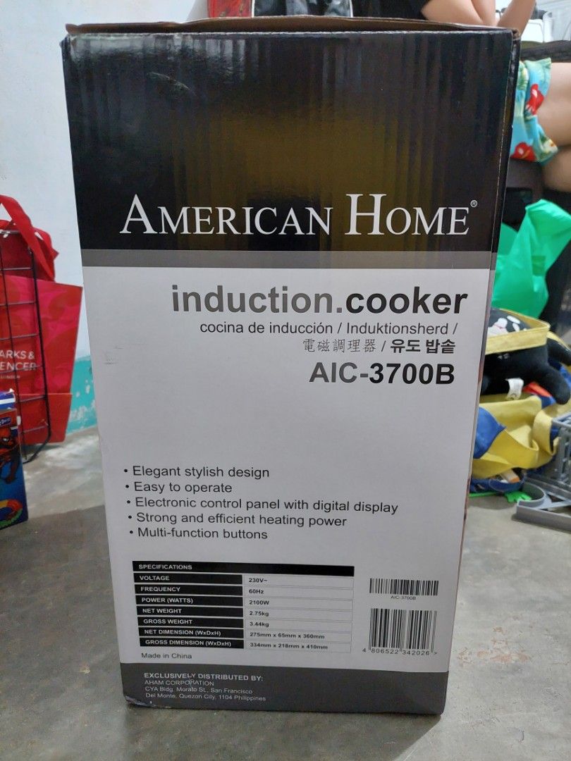 American home induction cooker, Furniture & Home Living, Kitchenware ...