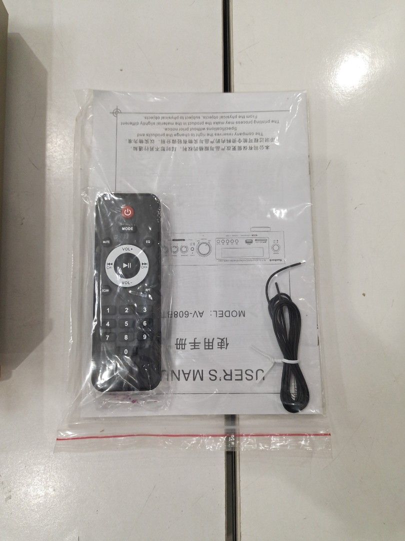 Amplifier w/Bluetooth, Audio, Soundbars, Speakers & Amplifiers on Carousell