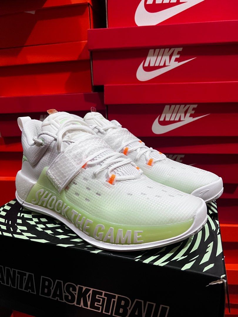 Anta Men Shock The Game Sweep 4 Basketball Shoes, Men's Fashion ...