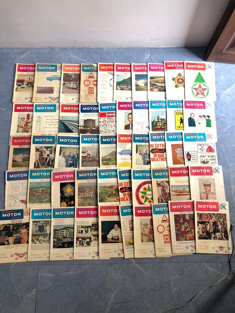 Old Philippine Motor Review Magazine, Hobbies & Toys, Books & Magazines ...