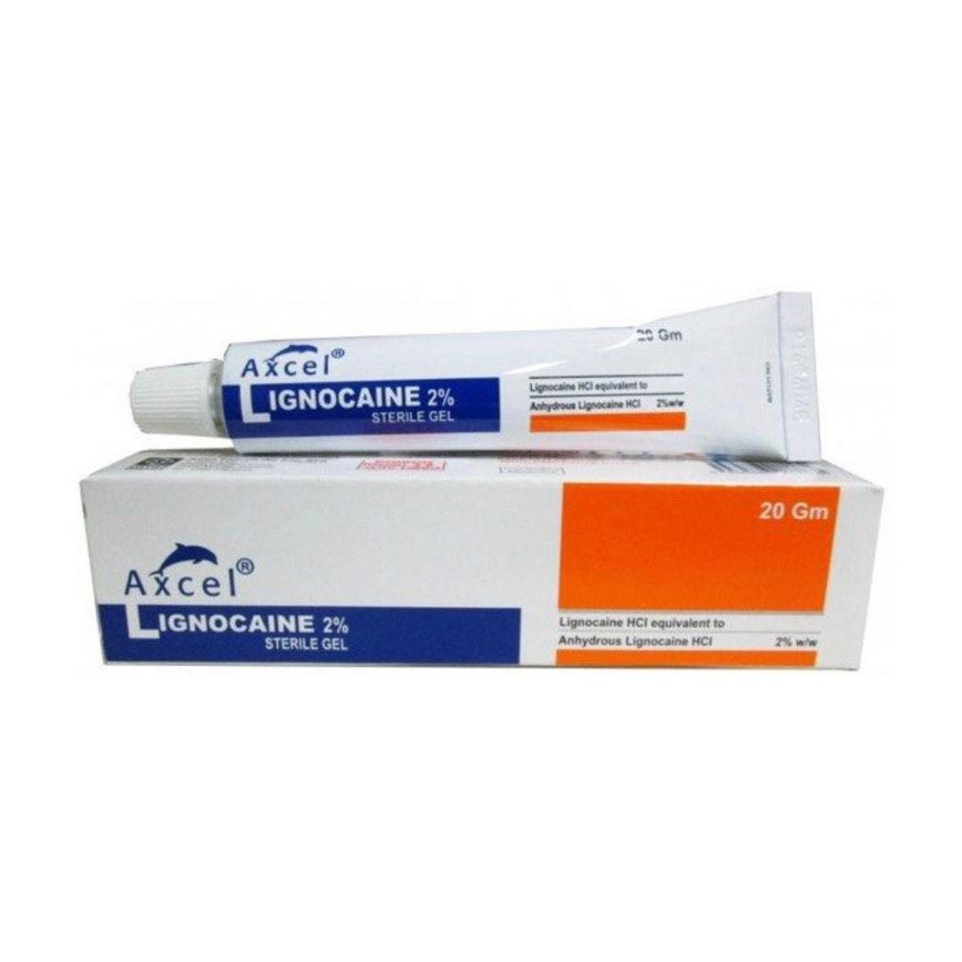 Axcel Lignocaine 2% Sterile Gel 20g, Health & Nutrition, Medical ...