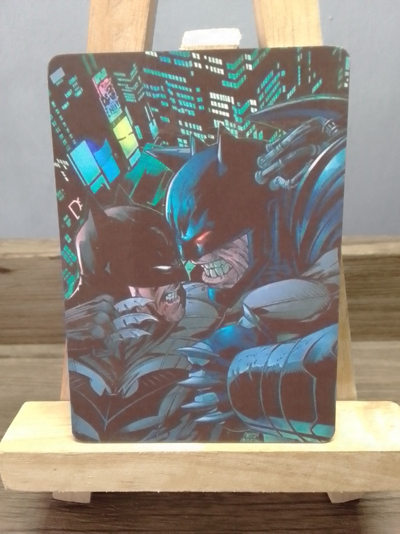 BATMAN X BANE (BAT SUIT) DC ART CARD - CUSTOM, Hobbies & Toys, Toys ...