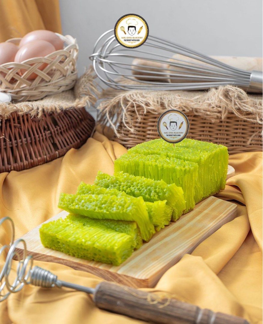 Bika Ambon Original and Pandan, Food & Drinks, Homemade Bakes on Carousell