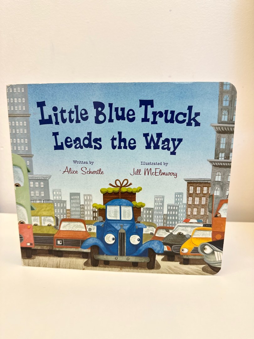Board Book: Little Blue Truck Leads the Way, Hobbies & Toys, Books ...