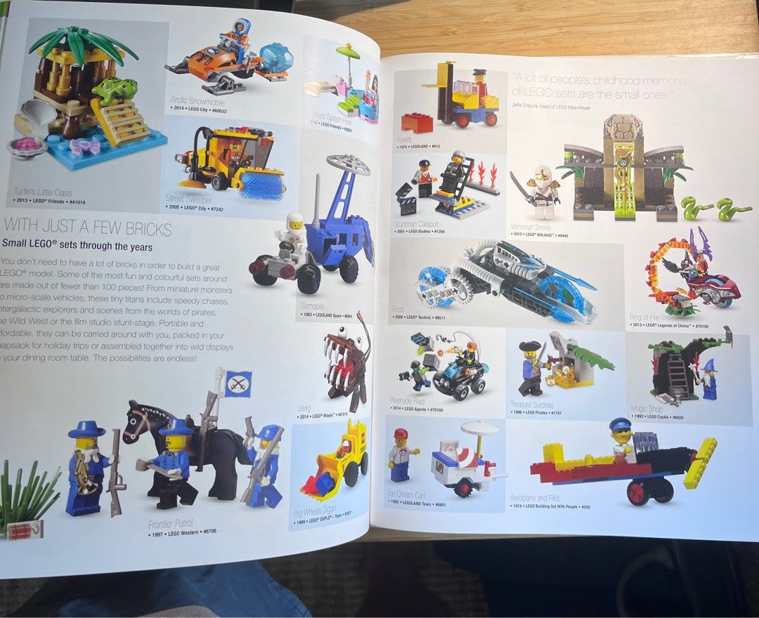 Book of great Lego Sets over the past 50 years, Hobbies & Toys, Books ...