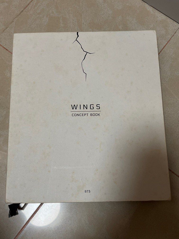 bts wings concept photobook, 興趣及遊戲, 收藏品及紀念品, 韓流 - Carousell