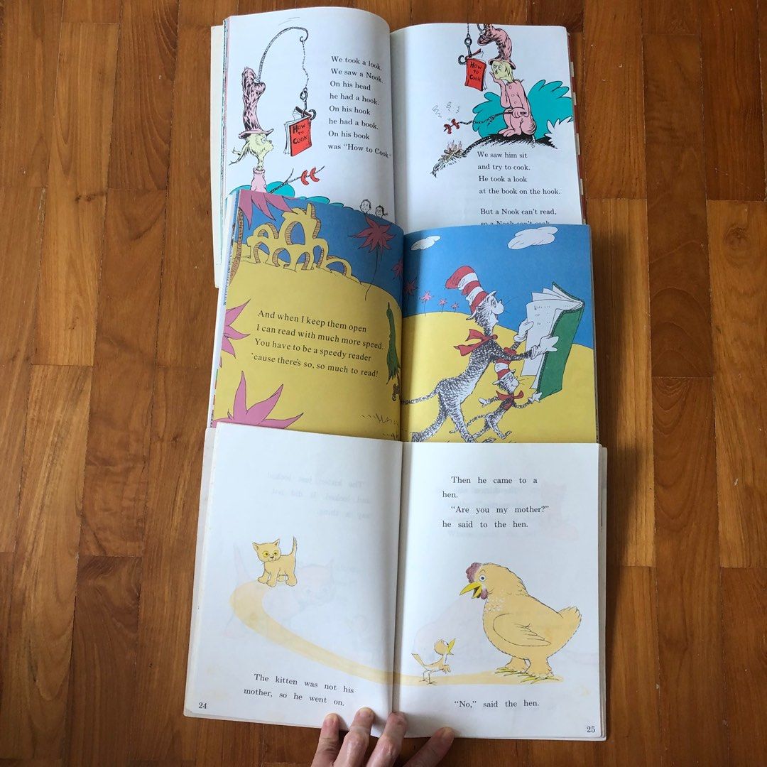 Bundle of 10 English classics story books by Dr Seuss PD Eastman Eric ...