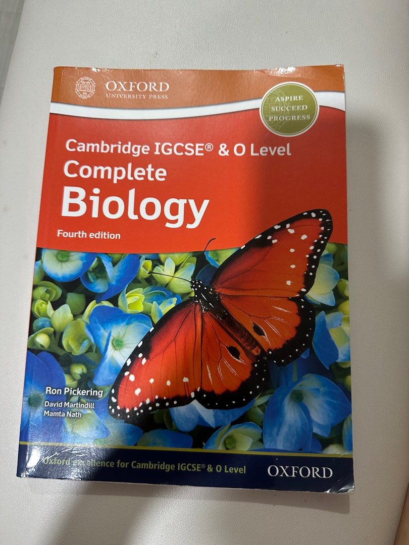 Cambridge IGCSE & O Level Complete Biology, 興趣及遊戲, 書本 & 文具, 教科書 - Carousell