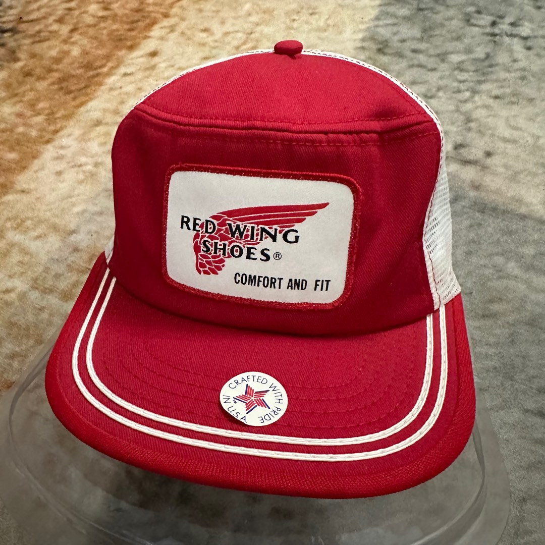 Cap Red Wing Shoes, Men's Fashion, Watches & Accessories, Cap & Hats on ...