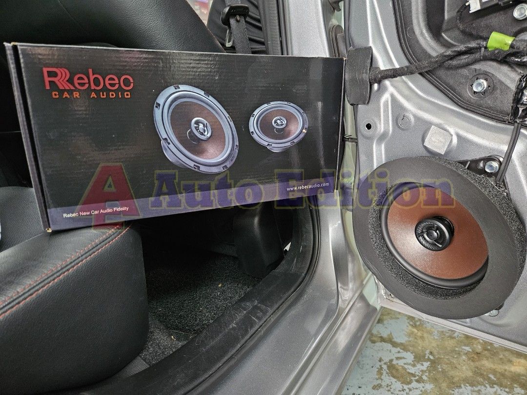 Mazda Car Speakers upgraded - Rebec Car Audio - many speakers package ...