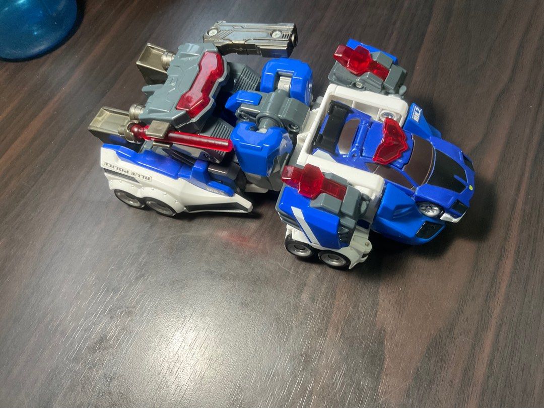 Cars Transformers ( Police car + Jet plane ), Hobbies & Toys, Toys ...