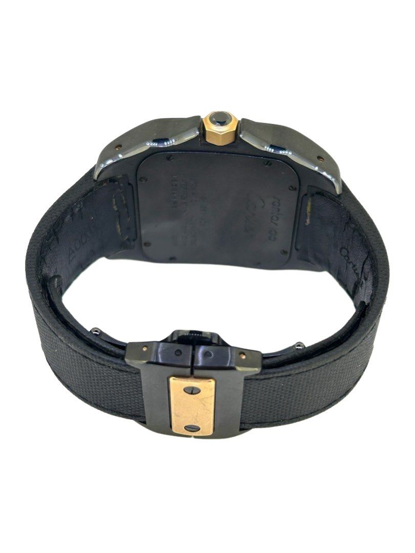 Cartier Santos 100 PVD Rose Gold/Steel W2020009, Luxury, Watches on ...