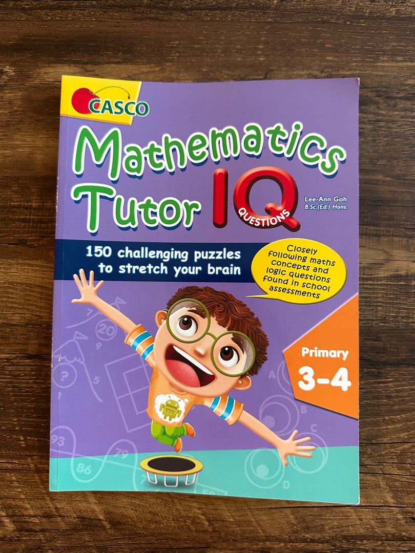 Casco IQ Mathematics tutor primary 3-4, Hobbies & Toys, Books ...