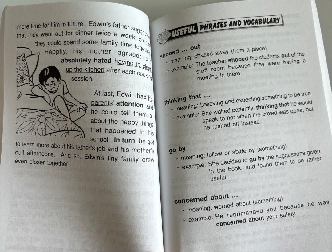 Casco Phrases for composition writing explained with examples book 4 P4 ...