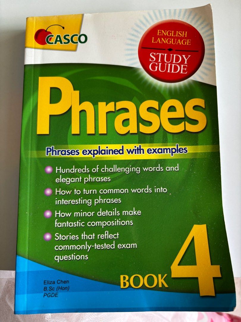 Casco Phrases for composition writing explained with examples book 4 P4 ...