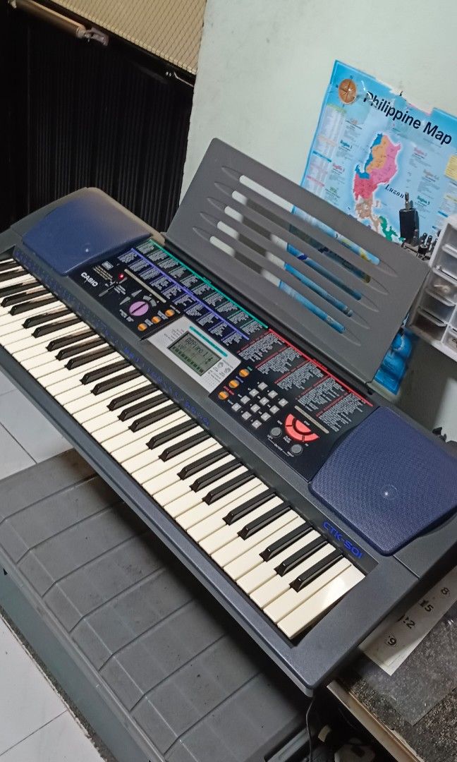 Casio ctk501 keyboard piano, Hobbies & Toys, Music & Media, Musical Instruments on Carousell