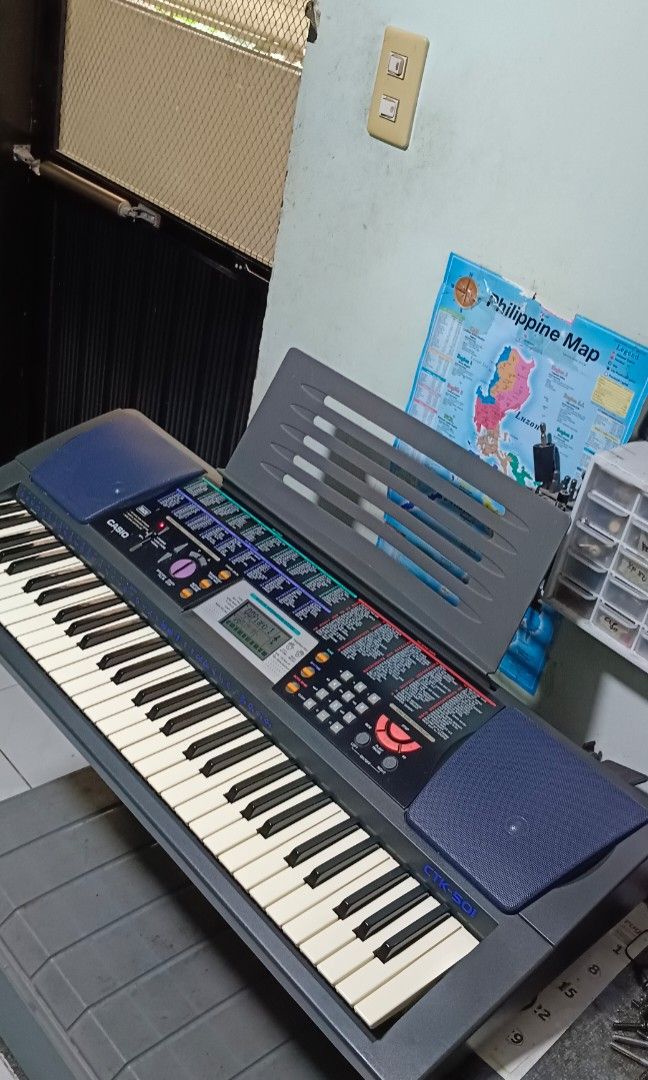 Casio ctk501 keyboard piano, Hobbies & Toys, Music & Media, Musical ...