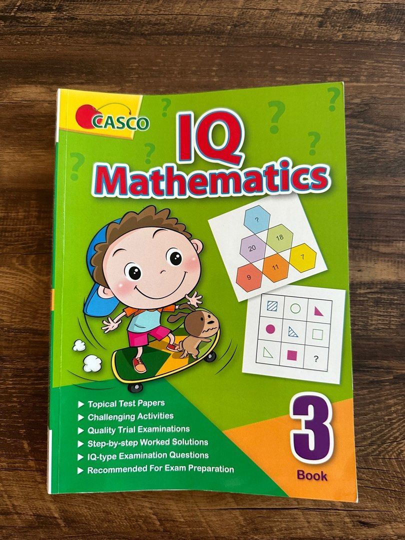 Casio IQ Mathematics primary 3 P3, Hobbies & Toys, Books & Magazines ...