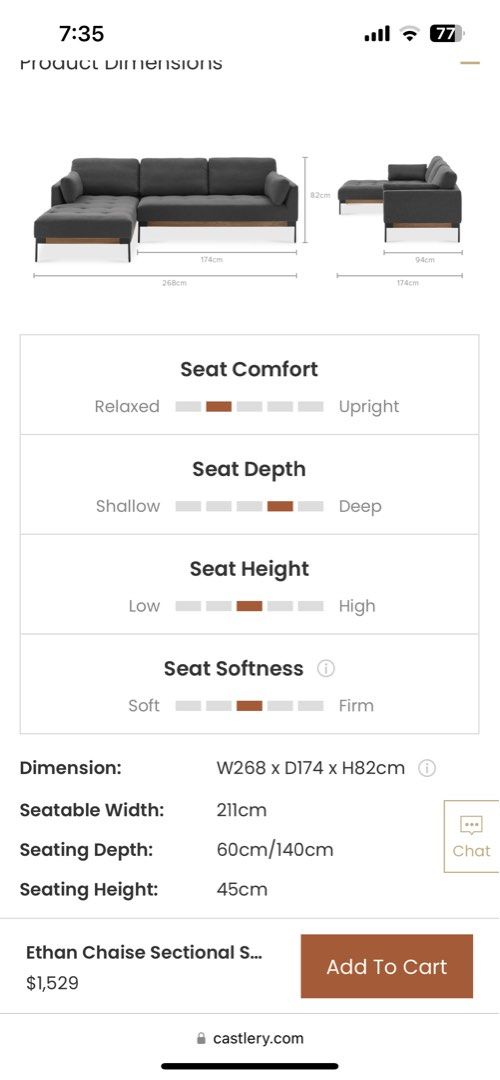 Castlery L Shape Sofa (Ethan Sofa), Furniture & Home Living, Furniture ... Castlery L Shape Sofa (Ethan Sofa), Furniture & Home Living, Furniture ...